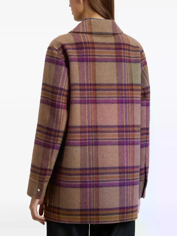 Woolrich Double-face Oversized Coat - Brown