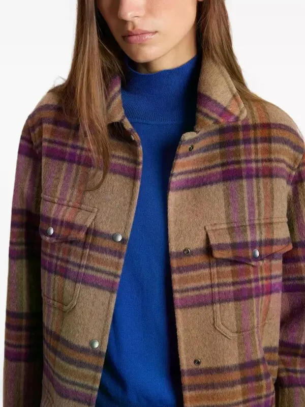 Woolrich Double-face Oversized Coat - Brown
