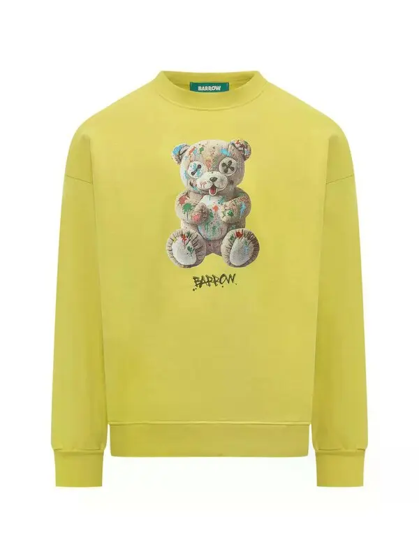 BARROW Teddy Bear Print Sweatshirt