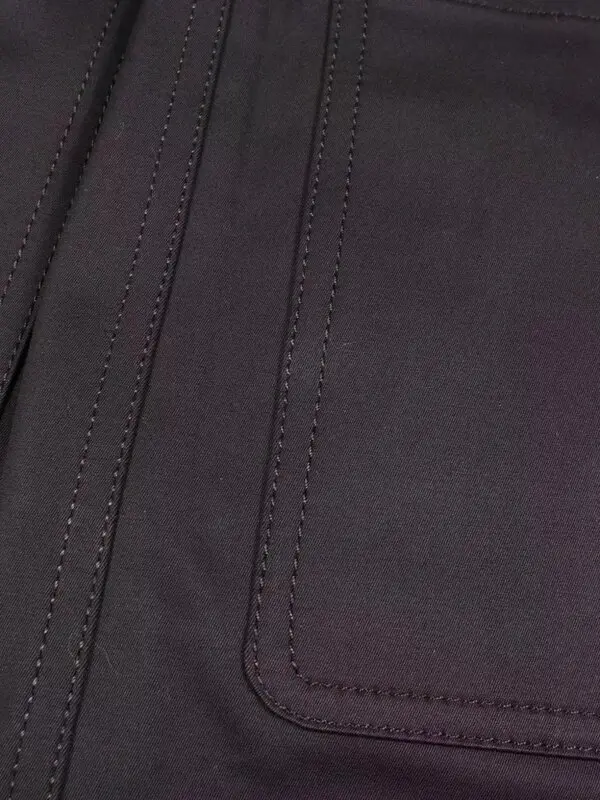 Hermès Quilted Wrap Mini Skirt