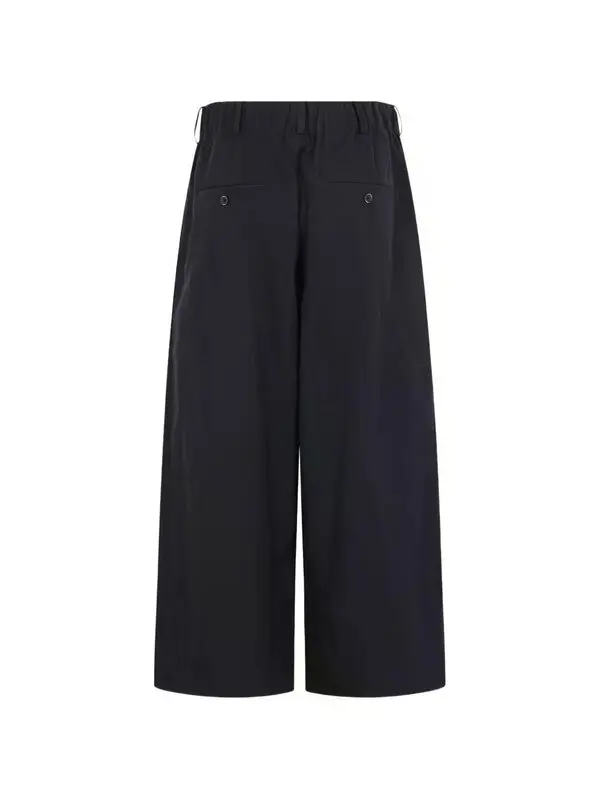 UMA WANG Pleated Cropped Trousers