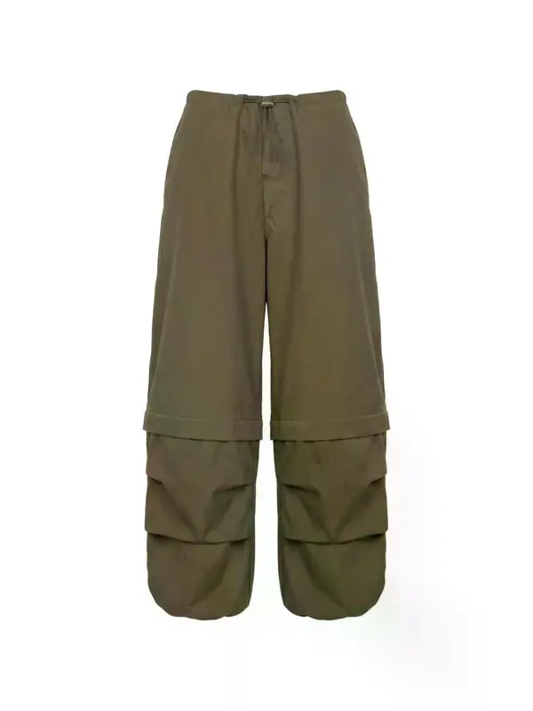 AGOLDE Coulson Panelled Track Pants - Green