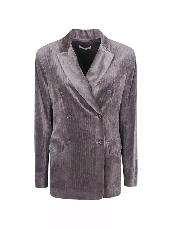 Antonelli Firenze Double-breasted Corduroy Blazer