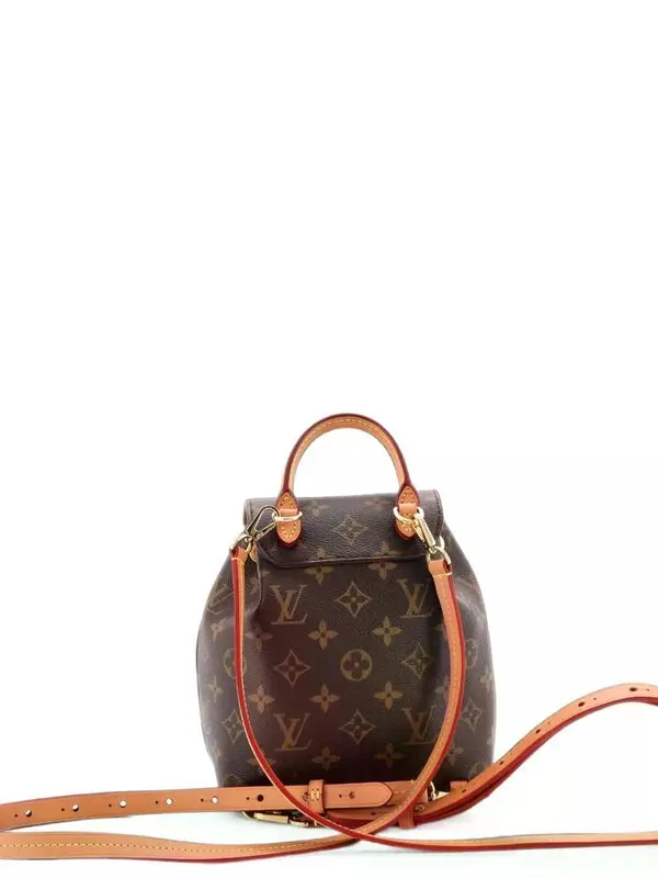 LOUIS VUITTON Monogram Canvas Montsouris Nm Bb Backpack