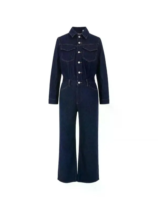 LEVI'S Button-up Denim Jumpsuit - Blue