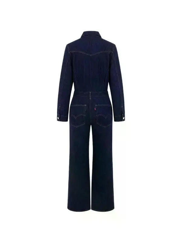 LEVI'S Button-up Denim Jumpsuit