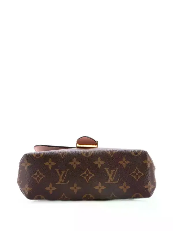 LOUIS VUITTON Locky Bb Satchel Monogram Canvas
