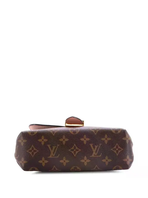 LOUIS VUITTON Monogram Canvas And Leather Locky Handbag Satchel - Pink