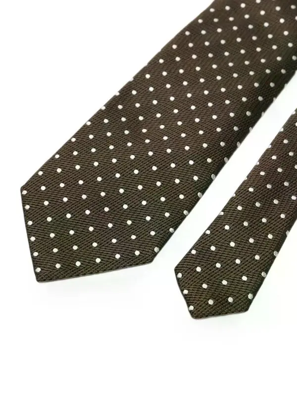 TOM FORD Polka-dot Silk Tie