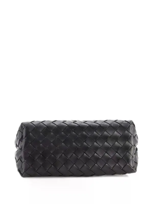 Bottega Veneta Intrecciato Nappa Andiamo Small Satchel - Black