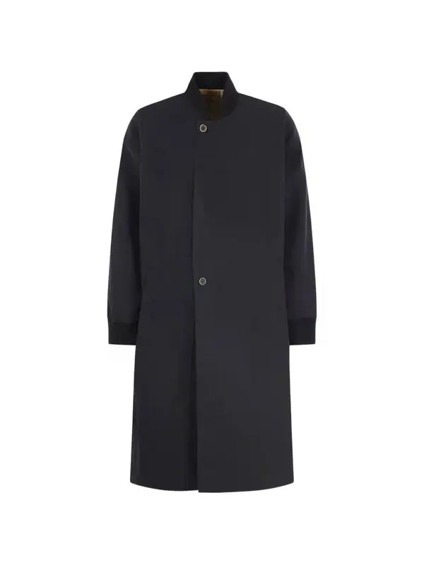 UMA WANG Oversized Bomber-collar Coat