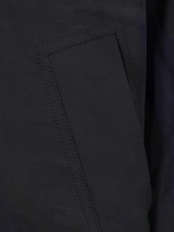 UMA WANG Oversized Bomber-collar Coat