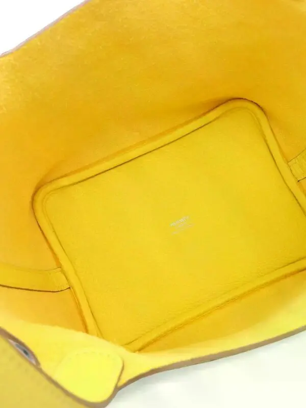 Hermès 2022 Picotin Lock Pm Tote Bag - Yellow
