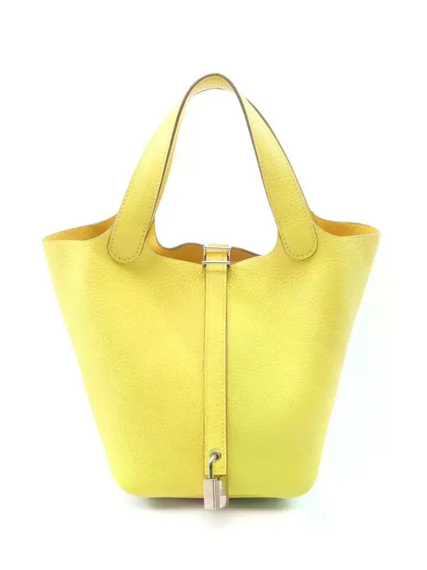 Hermès Picotin Lock Pm Tote Bag - Yellow