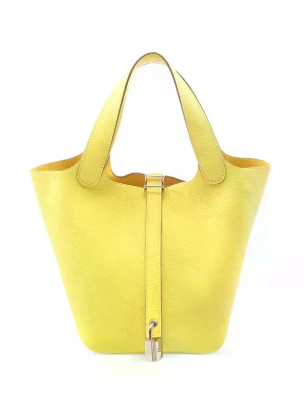 Hermès Picotin Lock Pm Tote Bag - Yellow