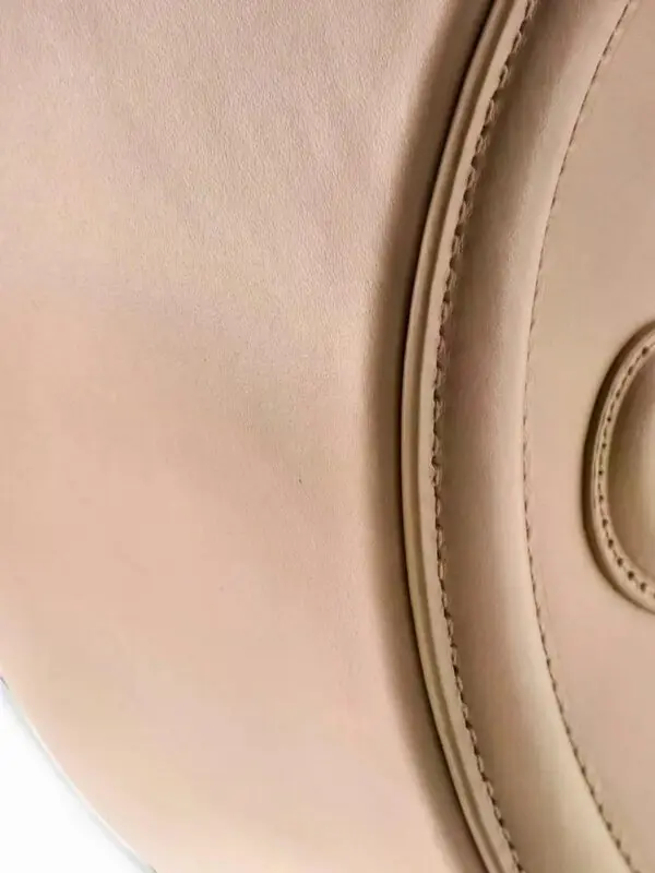 Celine Triomphe Oval Leather Crossbody Bag