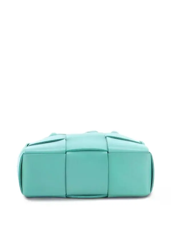 Bottega Veneta Intrecciato Leather Tote Bag - Green
