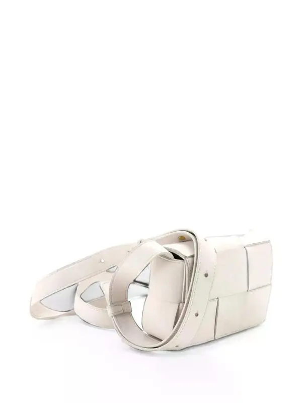 Bottega Veneta Cassette Maxi Intrecciato Leather Candy Cross Body Bag