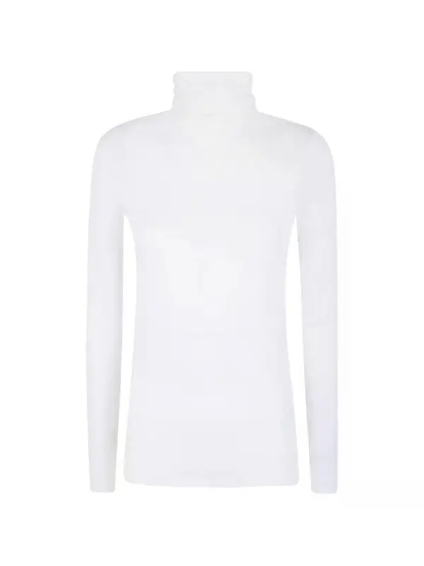 Antonelli Firenze Roll-neck Long-sleeve Top - White