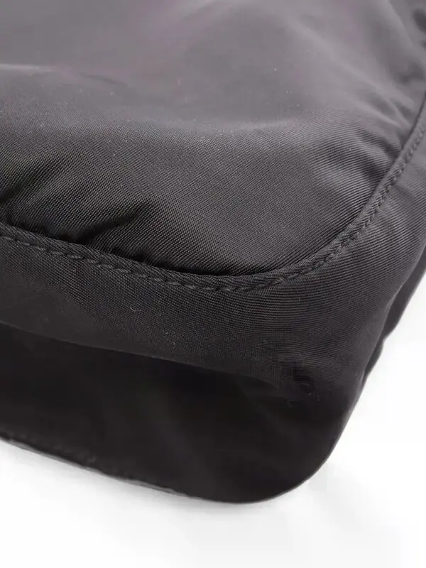 Prada Logo Plaque Shoulder Bag