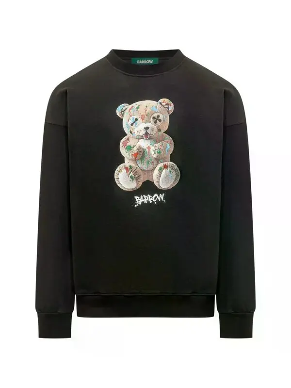 BARROW Teddy Bear Print Sweatshirt