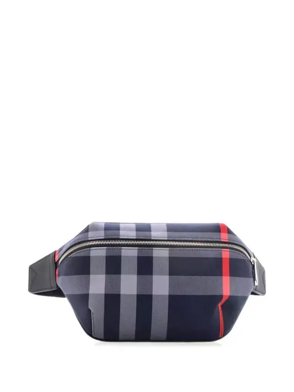 Burberry Sonny House Check Canvas Belt Bag