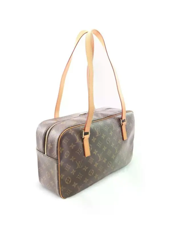 LOUIS VUITTON Monogram Canvas Shoulder Bag - Brown