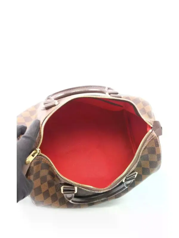 LOUIS VUITTON 2008 Speedy 30 Damier Ebene Handbag