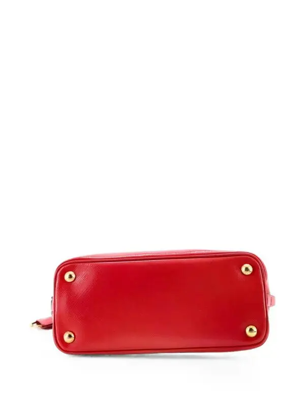Prada Promenade Bag Vernice Saffiano Leather Small Satchel