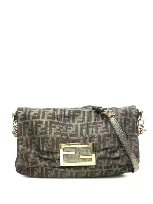 Fendi Zucca Monogram Shoulder Bag