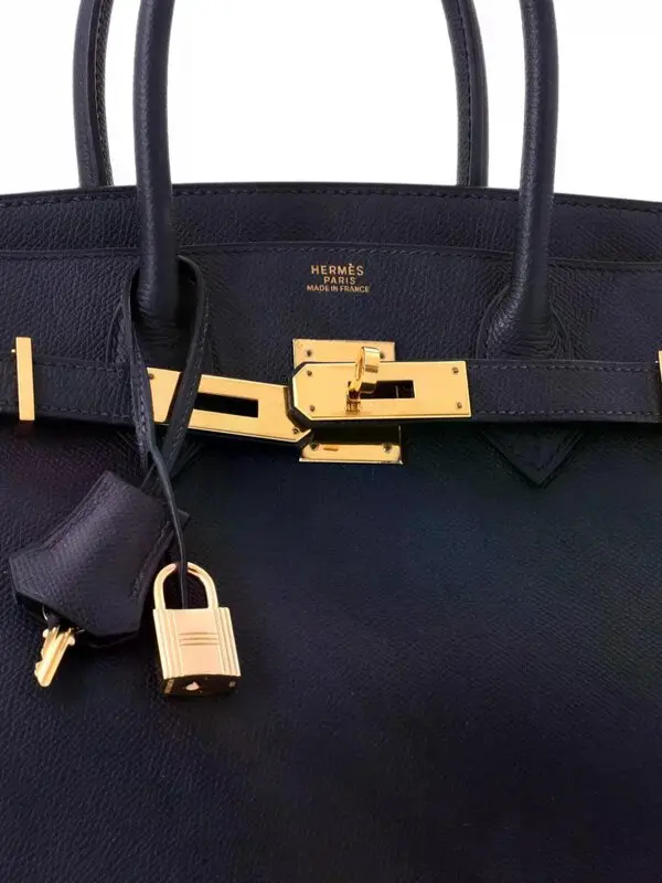 Hermès Birkin Handbag Epsom With Gold Hardware 30 Satchel