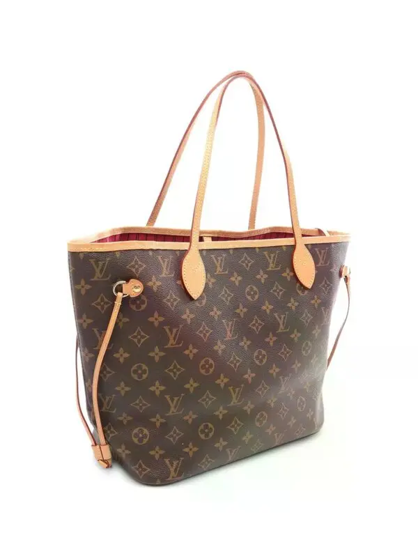 LOUIS VUITTON Neverfull Mm Monogram Tote Bag - Brown