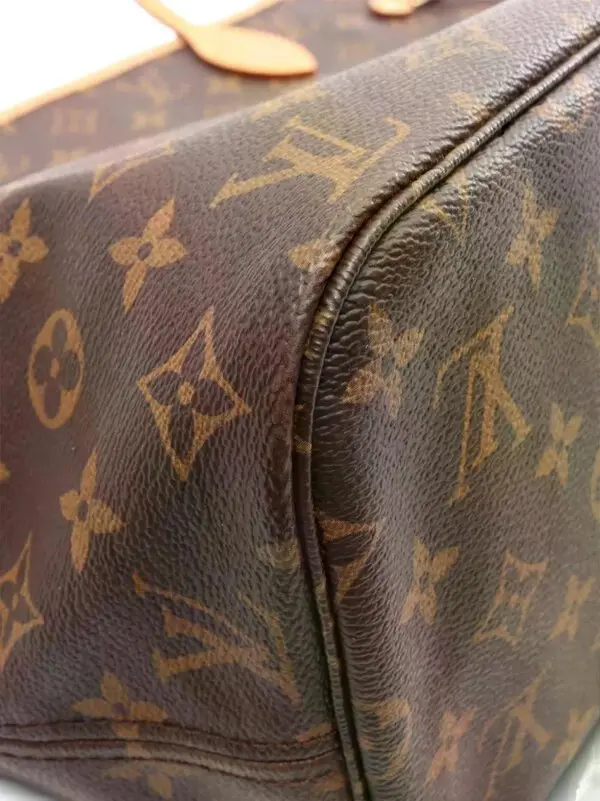 LOUIS VUITTON Neverfull Mm Monogram Tote Bag - Brown