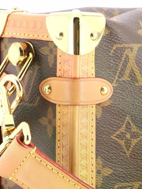 LOUIS VUITTON Monogram Canvas Mm Satchel - Brown