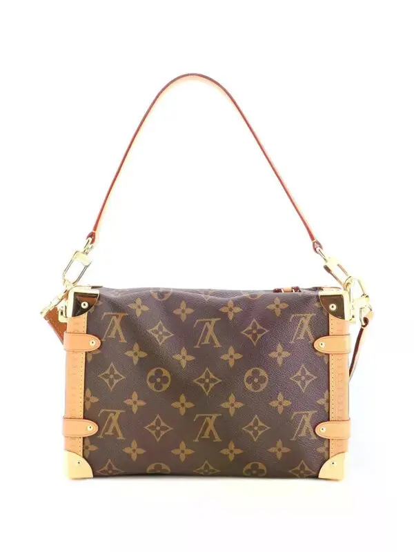 LOUIS VUITTON Monogram Canvas Mm Satchel - Brown