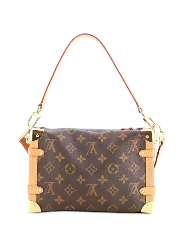LOUIS VUITTON Monogram Canvas Mm Satchel - Brown