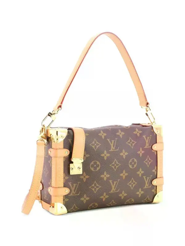 LOUIS VUITTON Monogram Canvas Mm Satchel - Brown