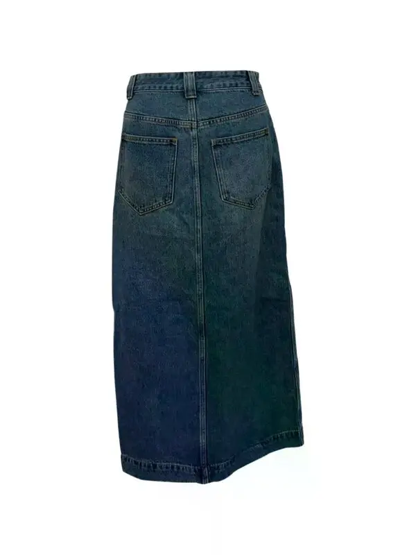 Khaite Neer Denim Skirt