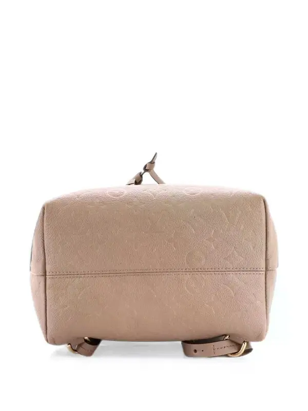 LOUIS VUITTON Montsouris Nm Monogram Empreinte Leather Pm Backpack