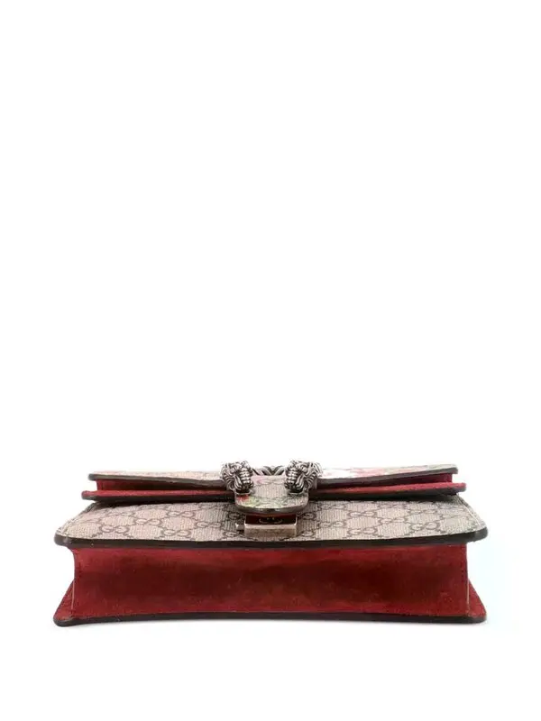 Gucci Dionysus Bag Blooms Print Gg Coated Canvas Mini Shoulder Bag