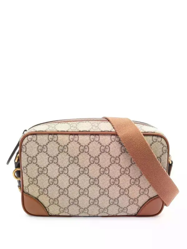 Gucci 2010s Gg Emblem Shoulder Bag - Neutrals