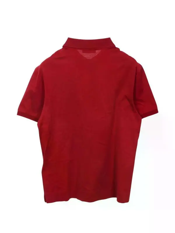 Prada 2010s Triangle Logo Polo Shirt