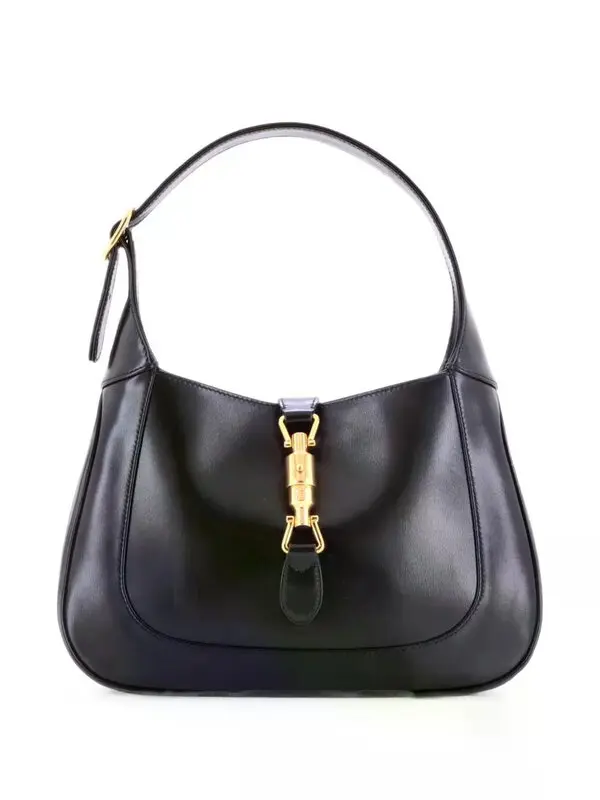 Gucci Jackie 1961 Leather Small Hobo Bag - Black