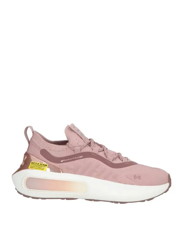 Under Armour Sneakers Textile Fibers - Pink