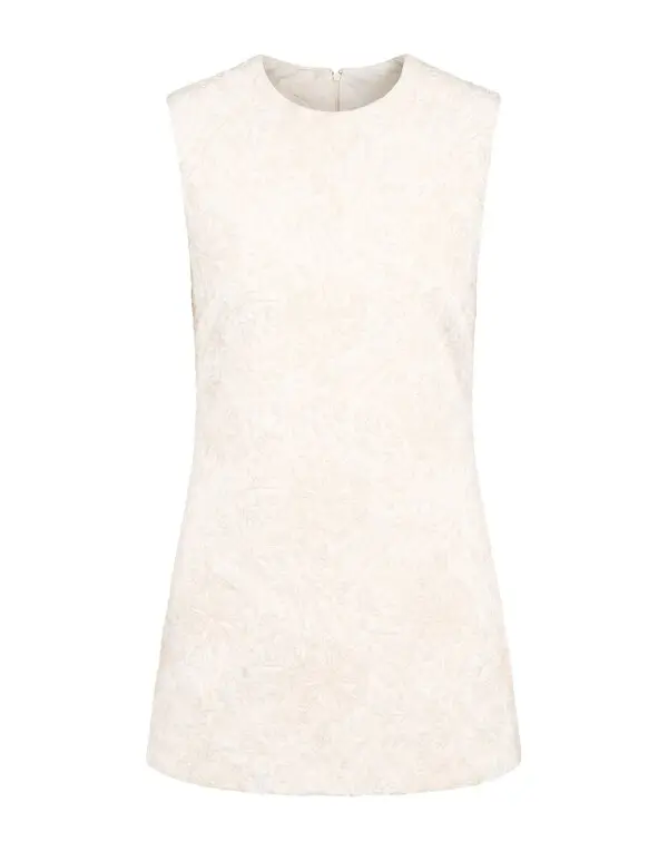 SEMICOUTURE Sleeveless Crewneck Mini Dress