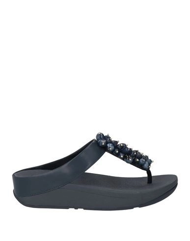 Fitflop Synthetic Thong Sandals With Embellishments