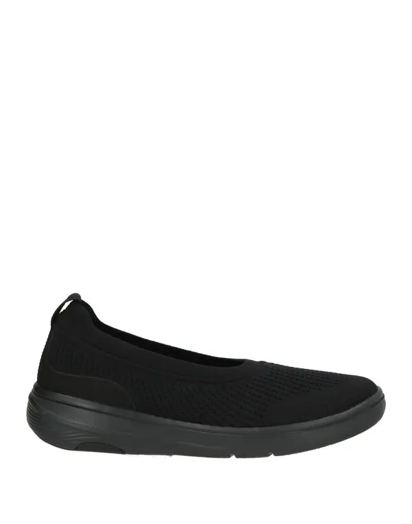 Fitflop Textile Fiber Ballet Flats - Black