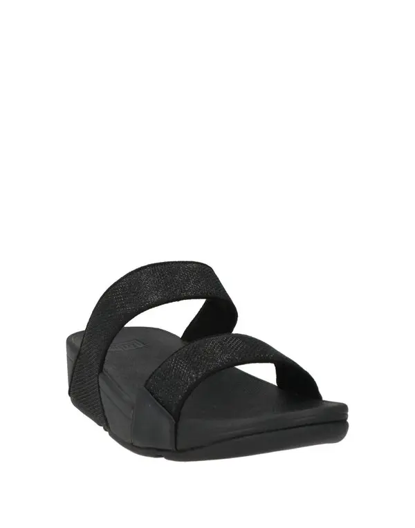 Fitflop Textile Fibers Sandals - Black