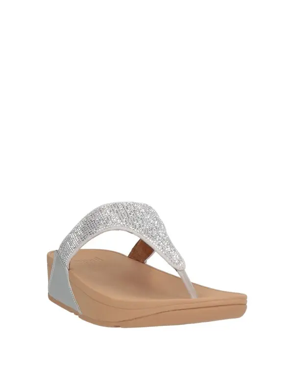 Fitflop Embellished Textile Thong Sandals