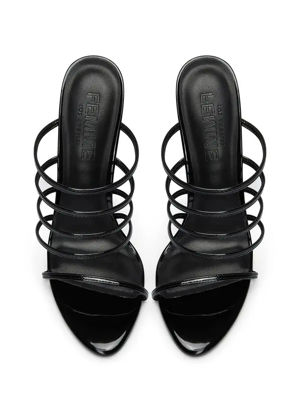 Femme La Kalós Slipper Patent Stiletto Heel